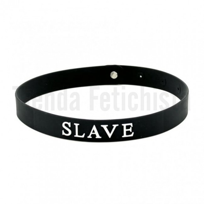 Collar Slave de silicona